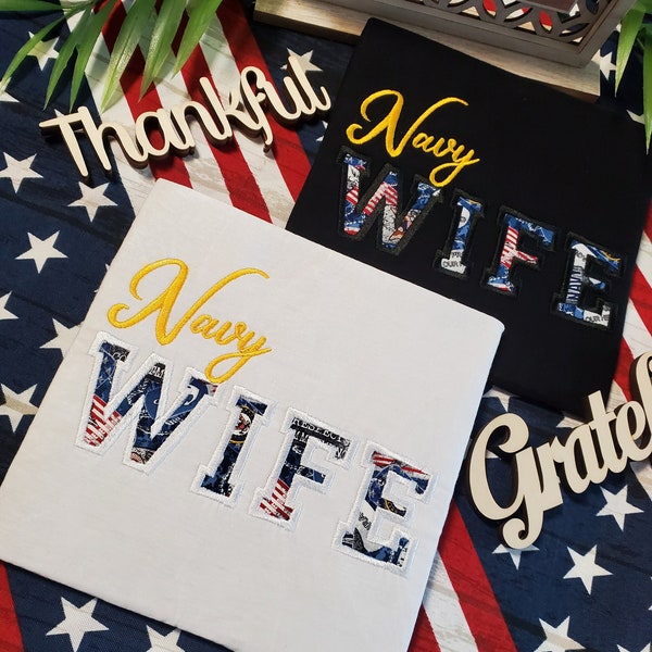 Navy Wife On - Etsy