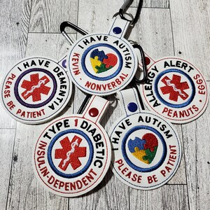 Please Be Patient I Have Autism Tag, Autism Tag for Backpack, Autism ...