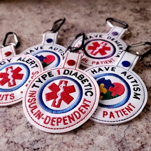 Autism Awareness, Autism Bag Tag, Autism Alert for Backpack, Autism Tag ...