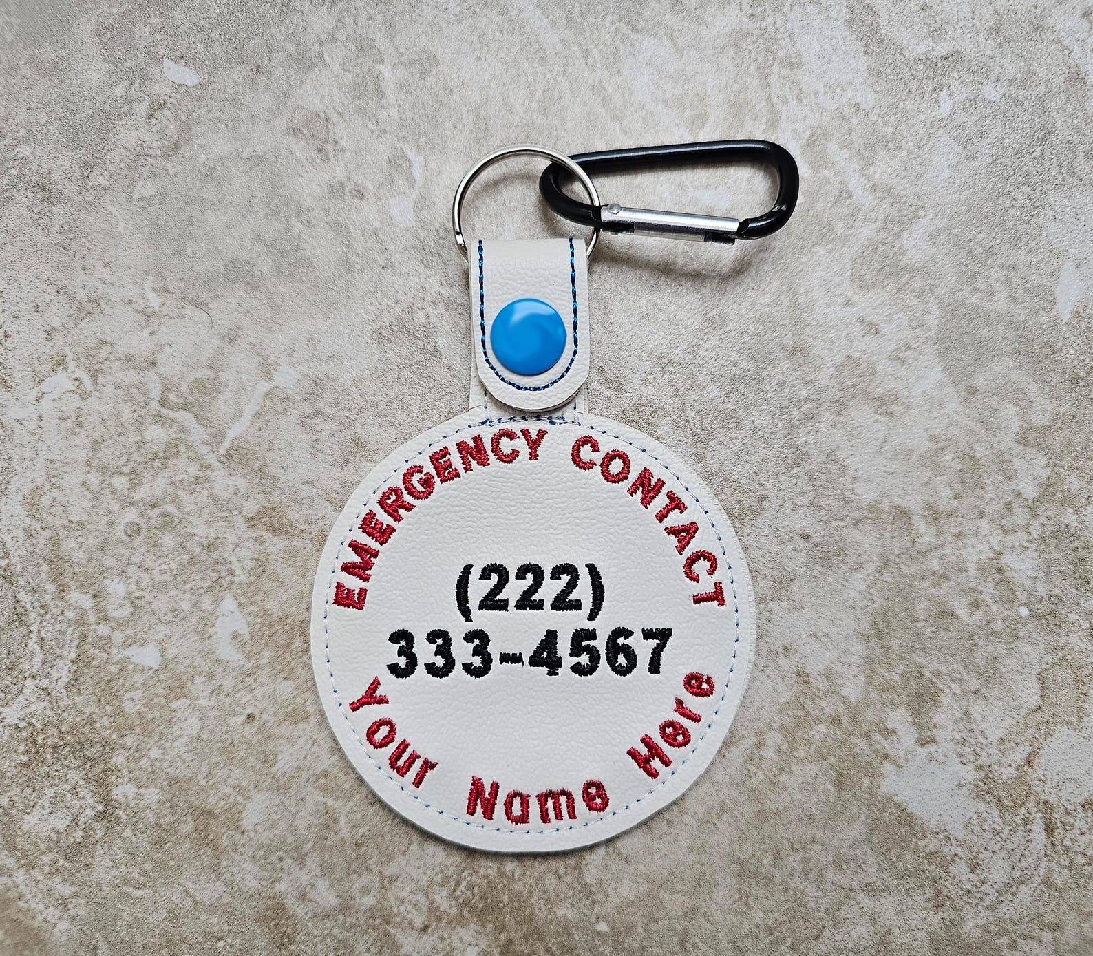 Autism Awareness, Autism Keychain, Autism Alert Tag for Backpack ...