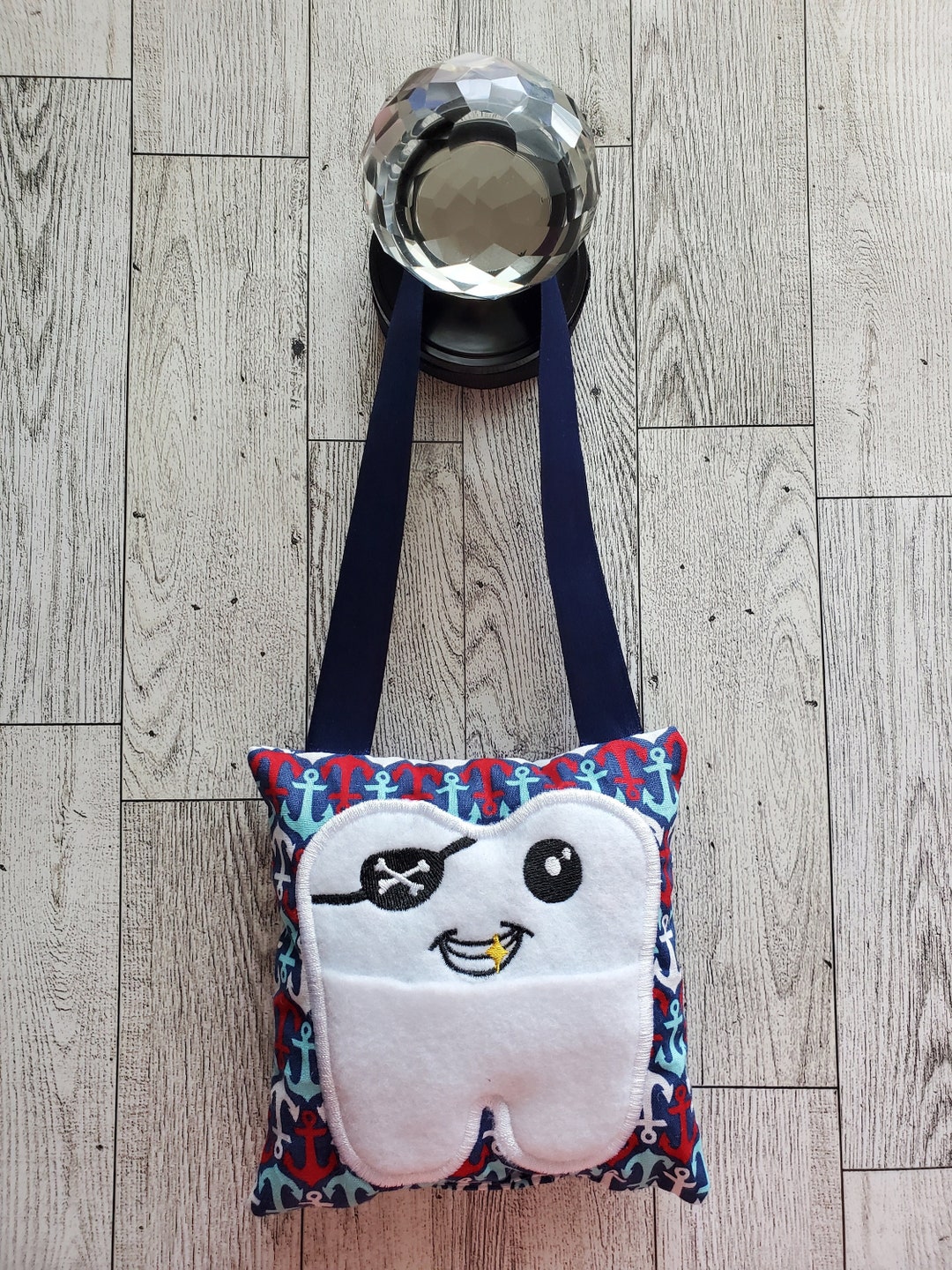 Personalized Pirate Tooth Fairy Pillows for Boys, Custom Tooth Holder ...