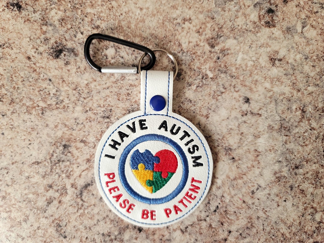 Please Be Patient I Have Autism Tag, Autism Gifts, Autism Awareness ...