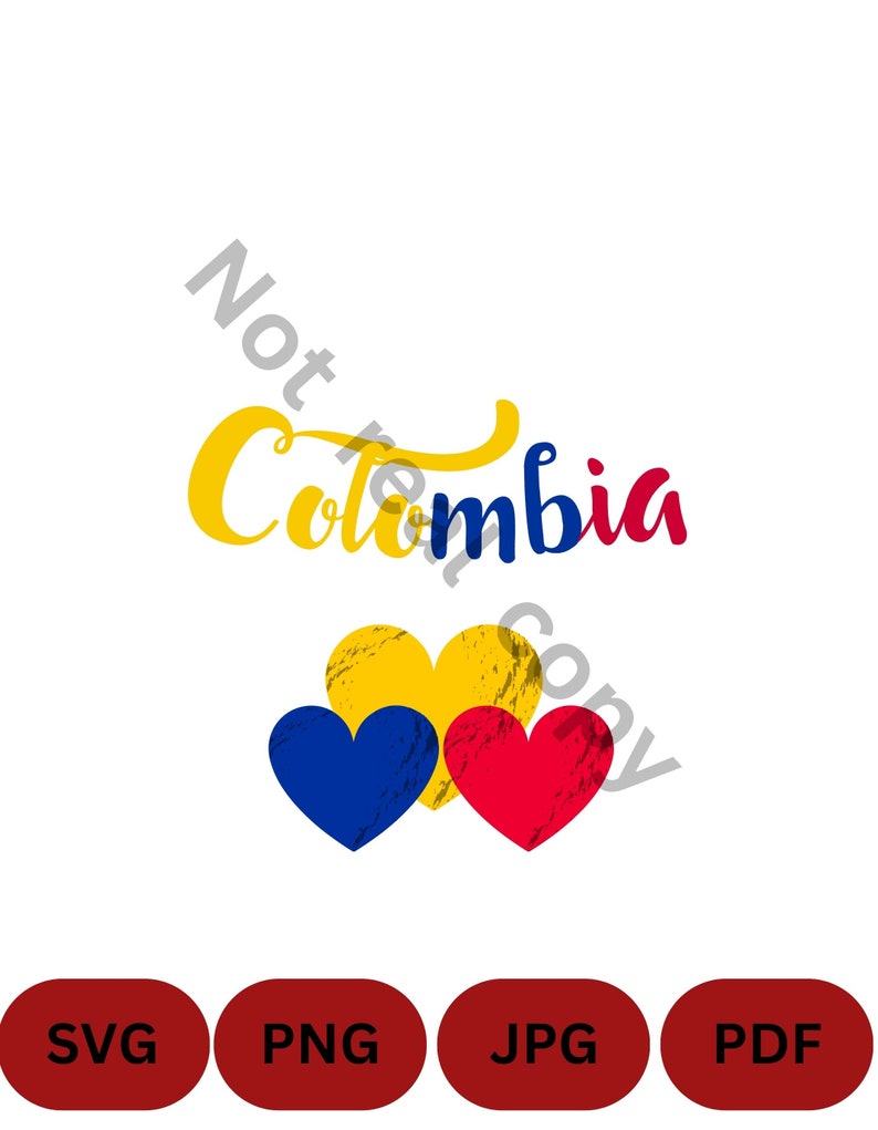 Colombian Digital SVG File Women's Iron on a Shirt Cute Girls ...