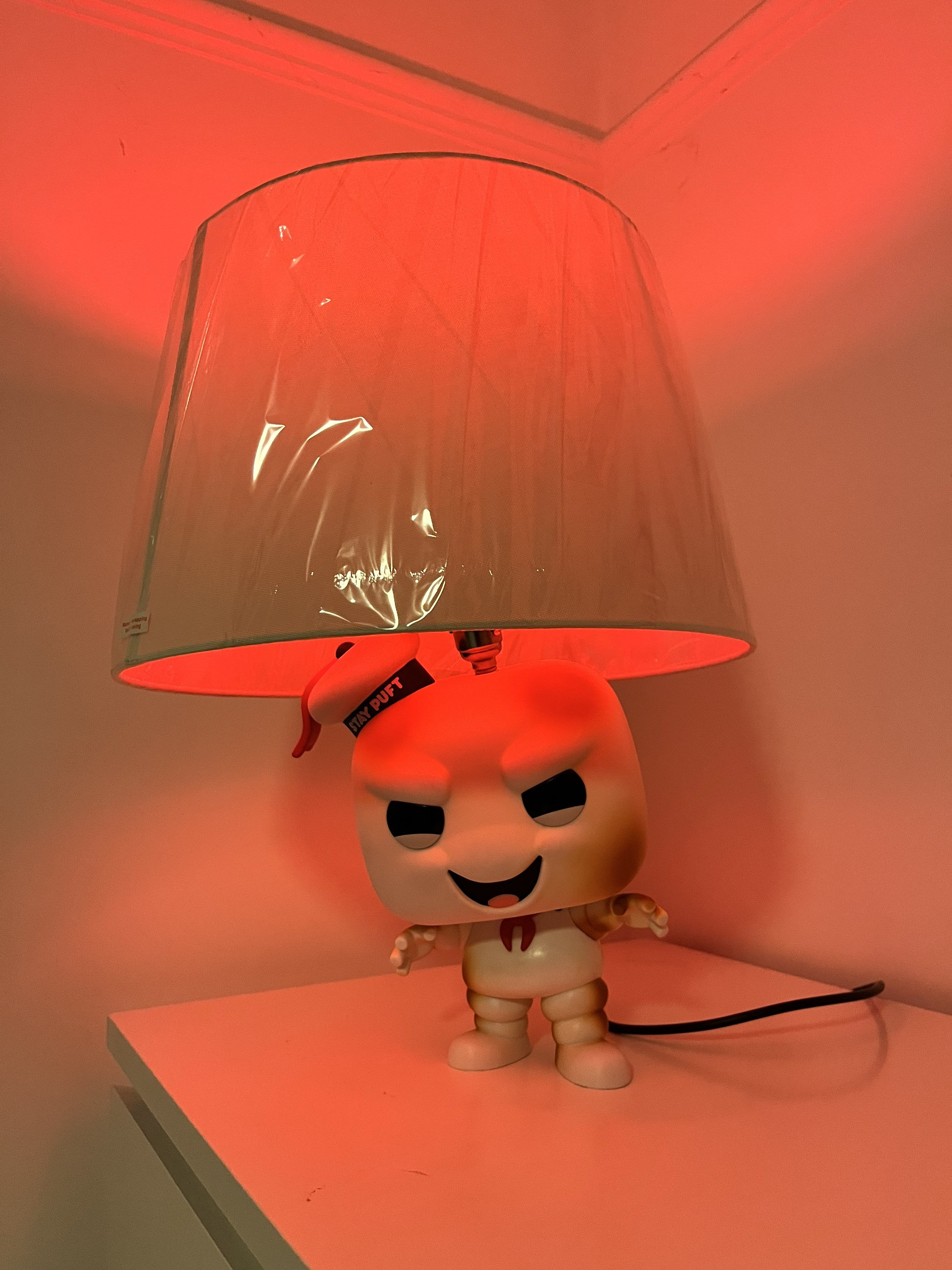 Funko Custom Lamp Jumbo Ghostbusters Stay Puft 10in Pop Lamp. - Etsy
