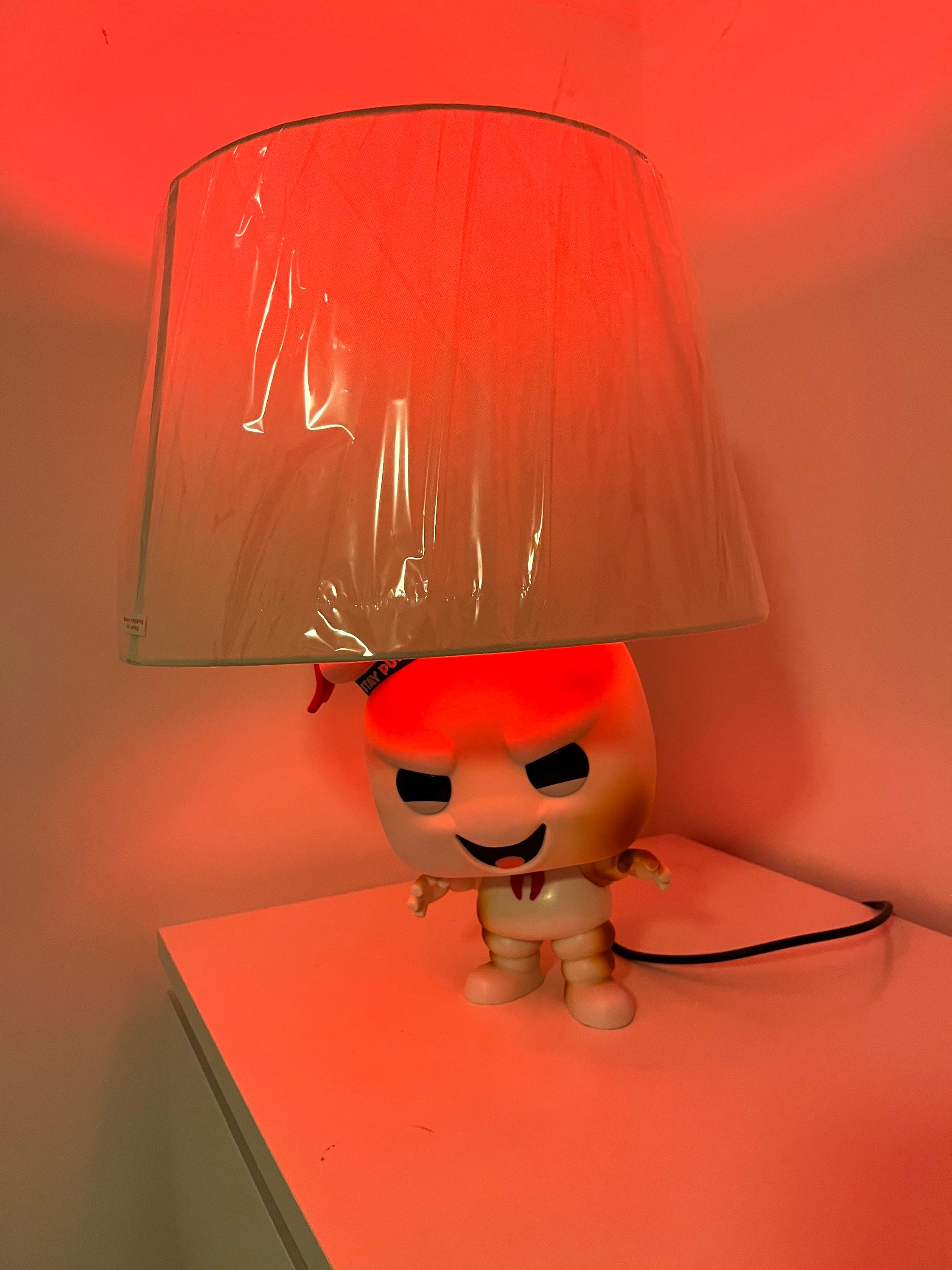 Funko Custom Lamp Jumbo Ghostbusters Stay Puft 10in Pop Lamp. - Etsy