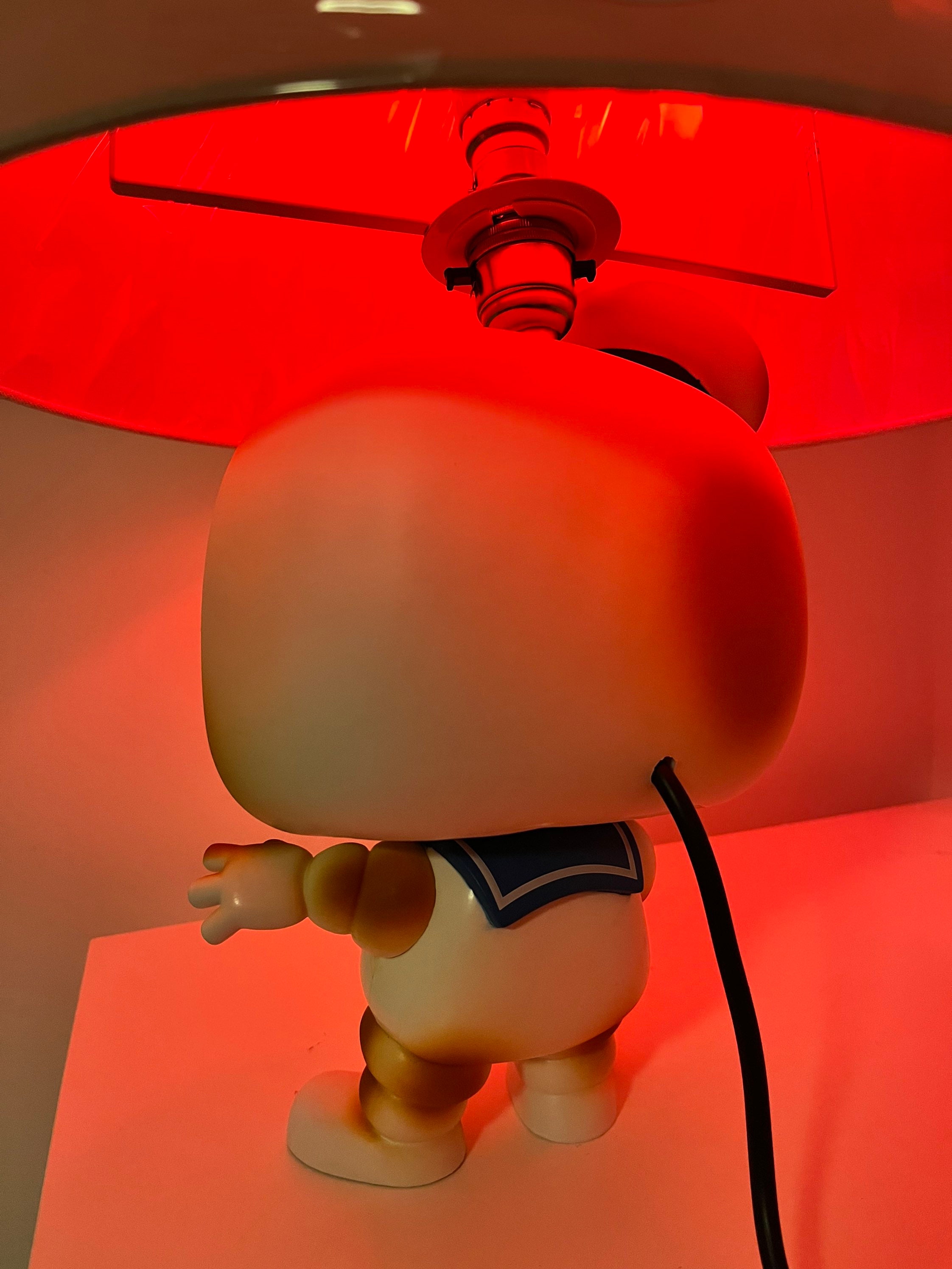 Funko Custom Lamp Jumbo Ghostbusters Stay Puft 10in Pop Lamp. - Etsy