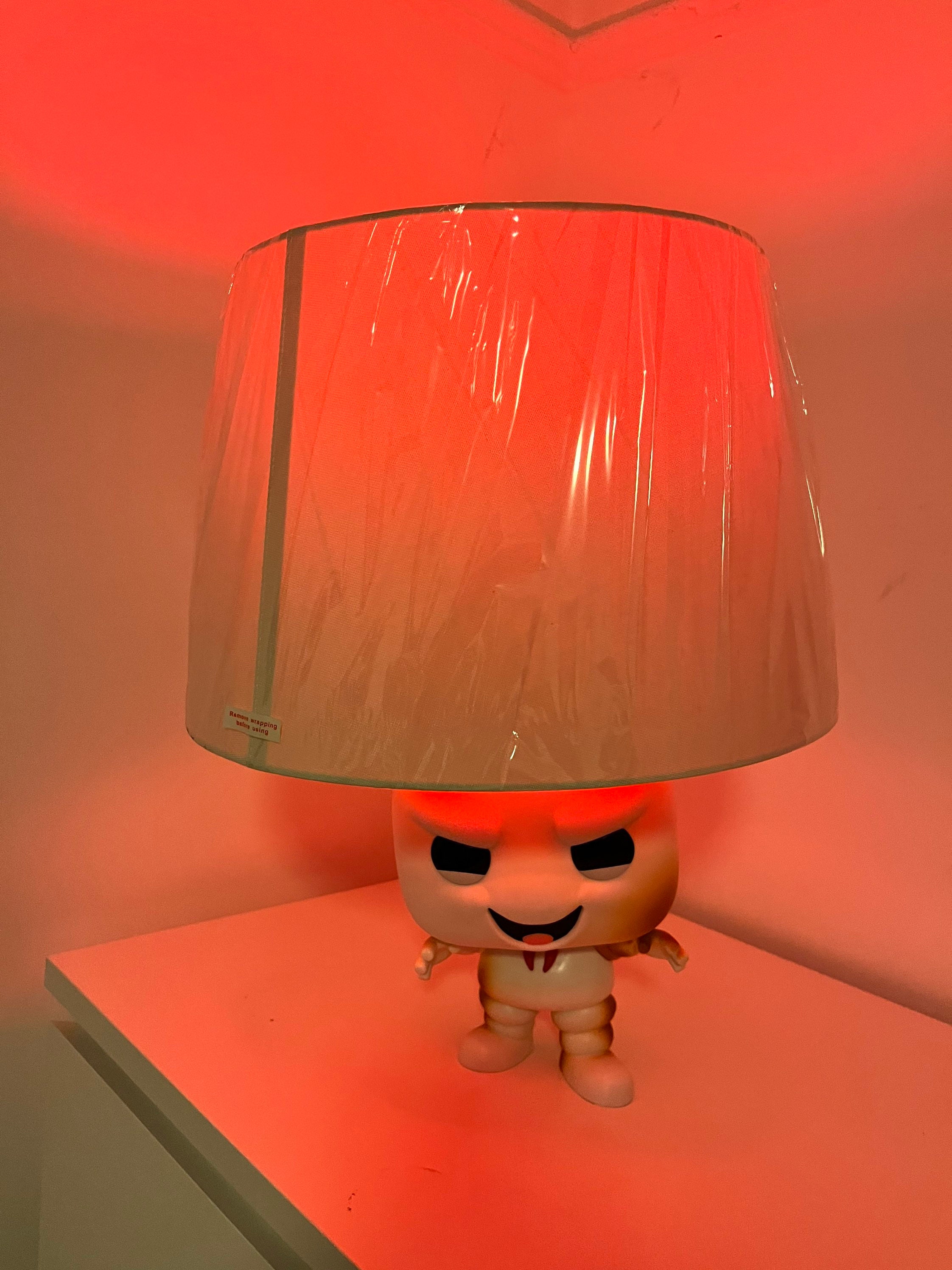 Funko Custom Lamp Jumbo Ghostbusters Stay Puft 10in Pop Lamp. - Etsy