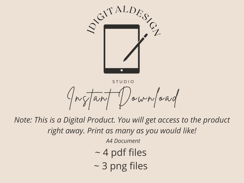 Digital Book Planner, Reading Planner, to Be Read Template, TBR ...