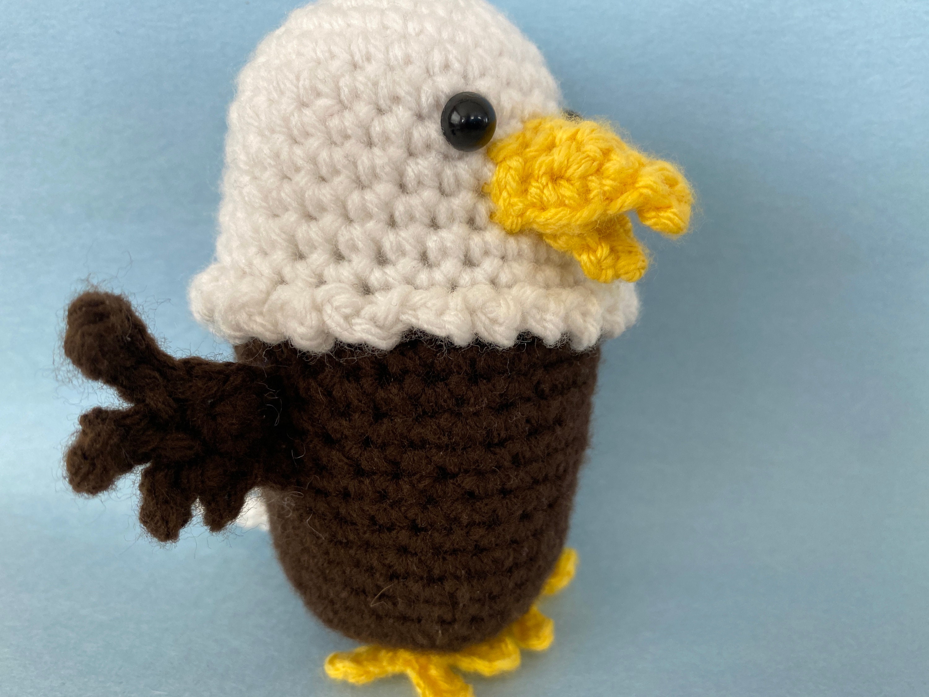 Cute Crochet Eagle Pattern in English | Amigurumi Eagle | Instant PDF ...