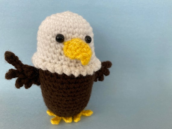 Cute Crochet Eagle Pattern in English Amigurumi Eagle - Etsy