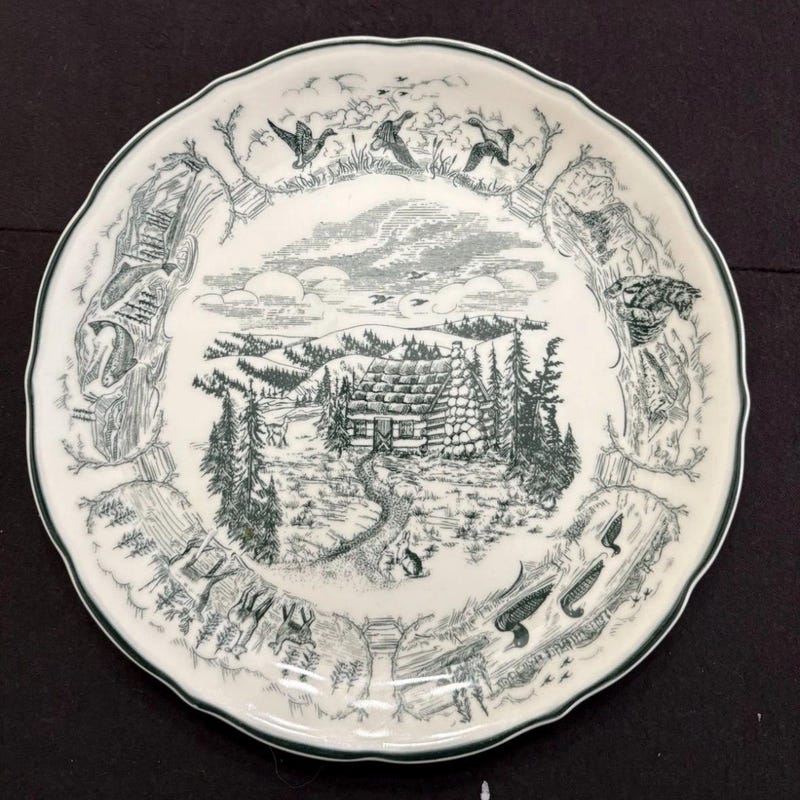 Vintage Plates Cabin - Etsy