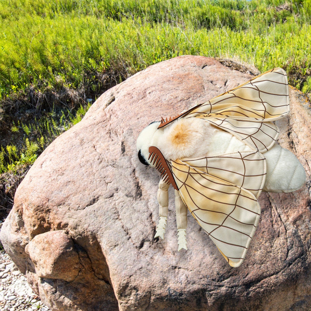 Silk Moth Plushgiant Silk Moth Stuffed Animalchristmas Gift - Etsy ...