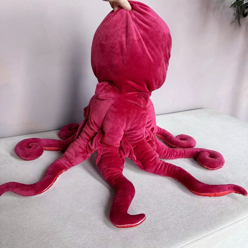 Giant Octopus Plush Toyssoft Real Life Octopus Stuffed Animal Toys ...