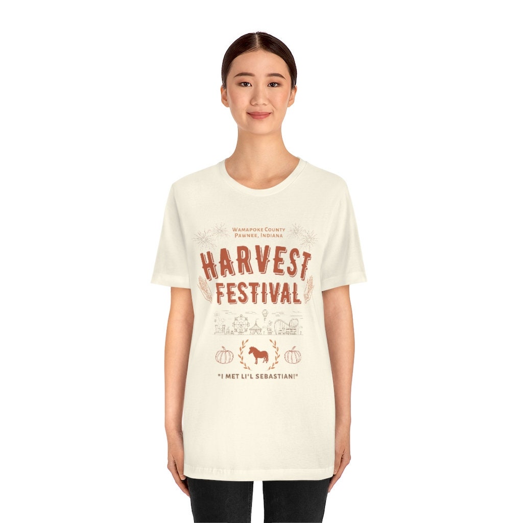 Pawnee Harvest Festival Shirt, Parks and Recreation, Fall Graphic Tee ...