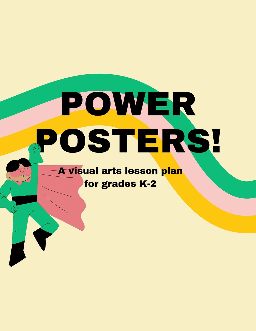 Power Posters - Visual Arts Lesson Plan for K-2 - Etsy