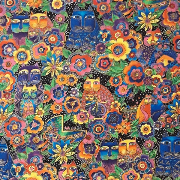 Laurel Burch Fabric - Etsy