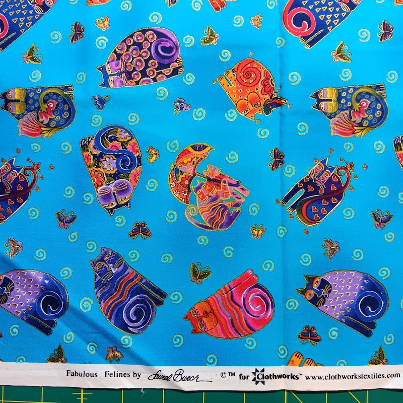 Laurel Burch Fabric - Etsy