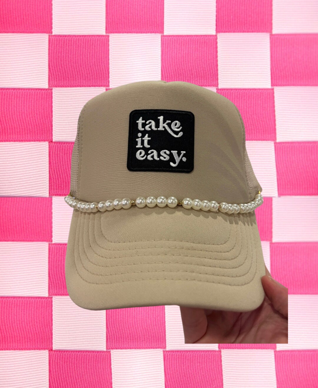 Take It Easy Trucker Hat - Etsy