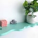 Wavy Shelf Squiggle Shelf Maximalist Funky Decor Pastel Shelves Danish ...