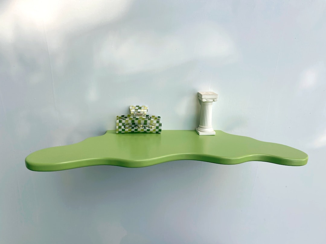 Wavy Shelf | Squiggle Shelf | Funky Decor | Squiggle Shelf | Display ...