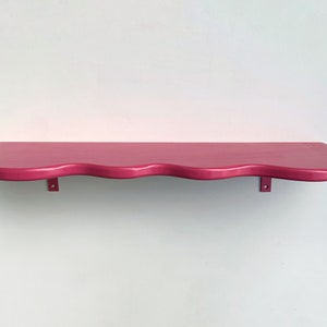 Wavy Shelf | Squiggle Shelf | Maximalist | Funky Decor | Pastel Shelves ...