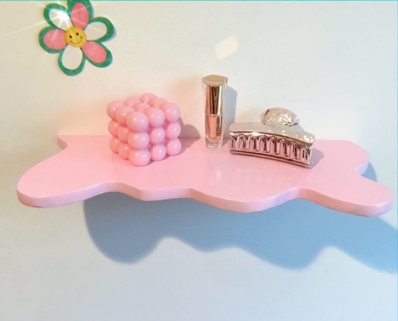 Wavy Shelf Squiggle Shelf Funky Decor Maximalist - Etsy