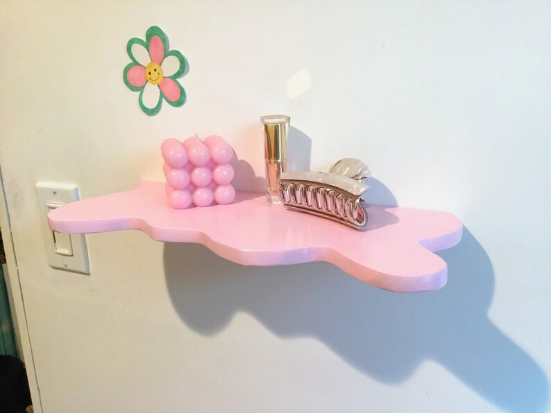 Wavy Shelf Squiggle Shelf Funky Decor Maximalist - Etsy