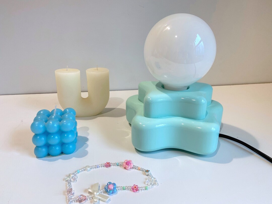 Wavy Lamp Star Lamp Crystal Ball Lamp Aesthetic Home Decor Maximalist ...