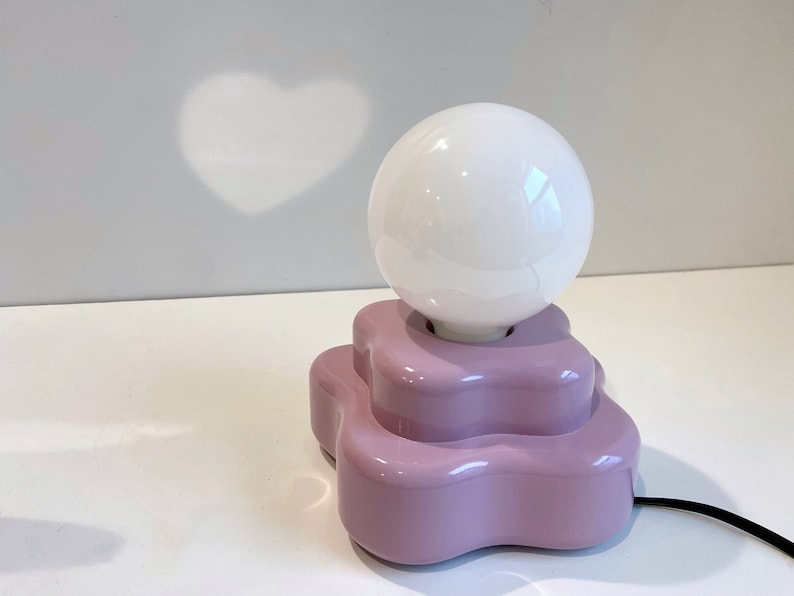 Wavy Lamp | Flower Lamp | Crystal Ball Lamp | Aesthetic Home Decor ...