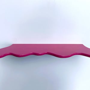 Wavy Shelf | Squiggle Shelf | Maximalist | Funky Decor | Pastel Shelves ...