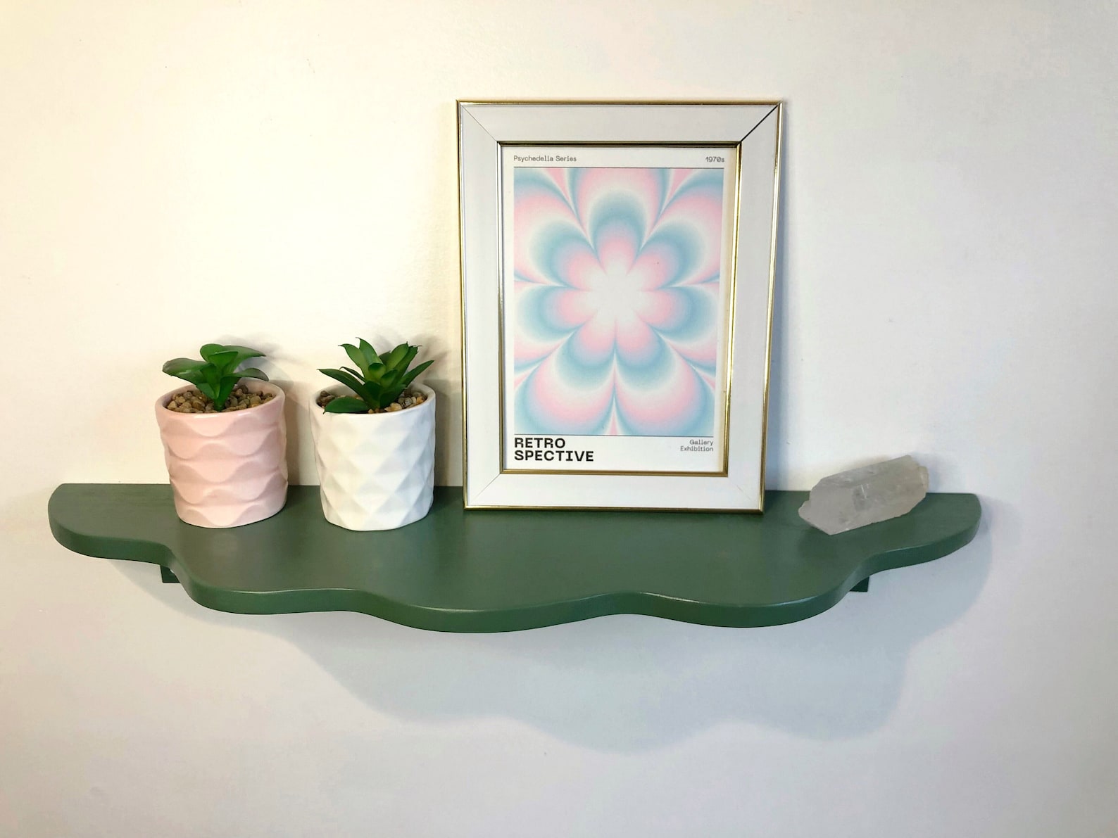 Wavy Shelf Squiggle Shelf Funky Decor Maximalist - Etsy