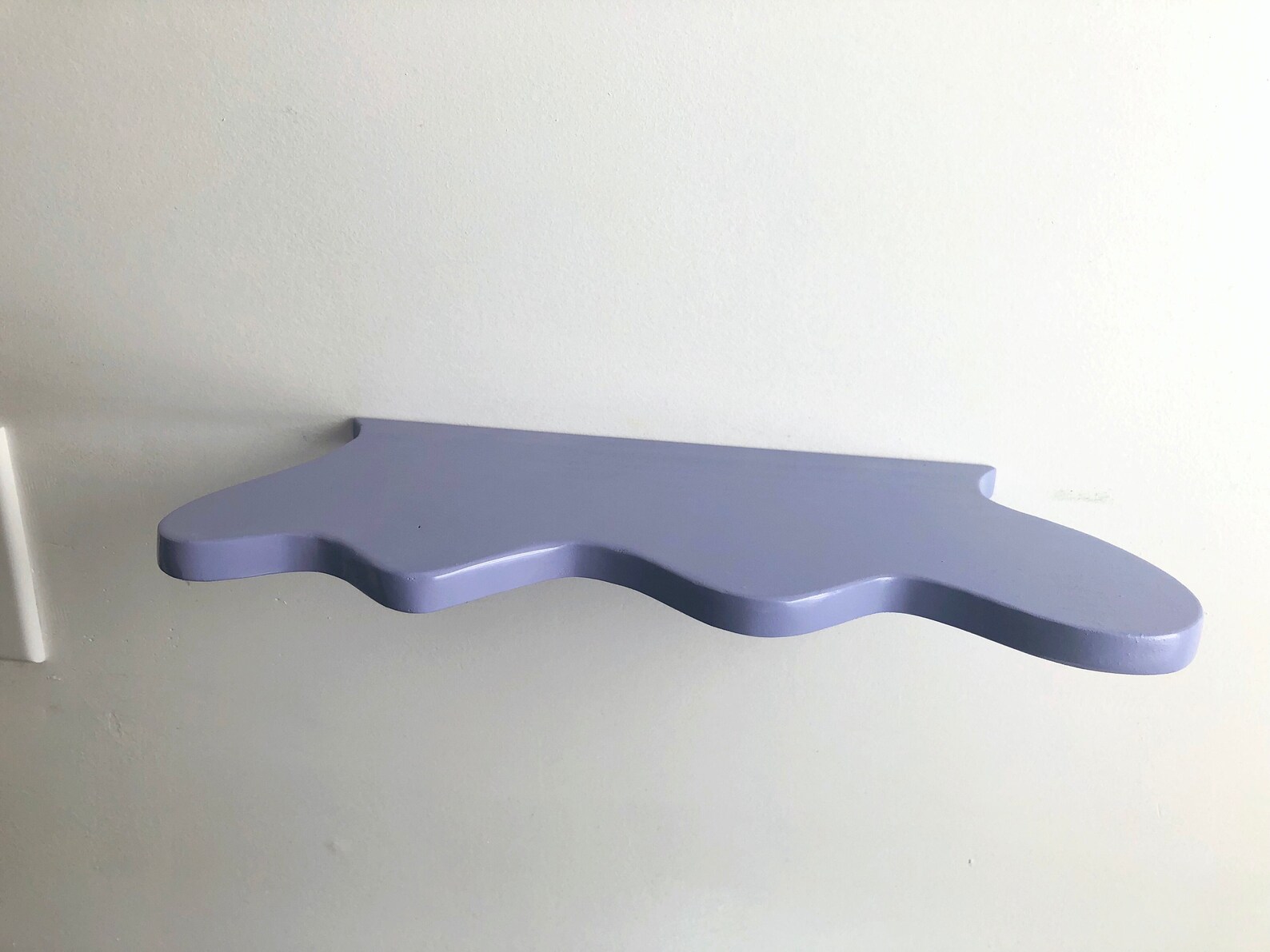 Wavy Shelf Squiggle Shelf Funky Decor Pastel Shelves - Etsy