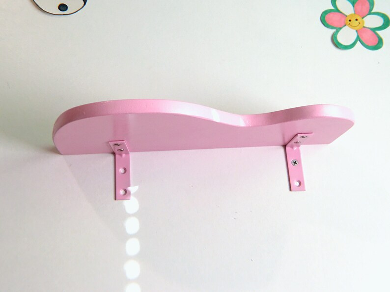 Wavy Shelf Squiggle Shelf Funky Decor Pastel Shelves - Etsy