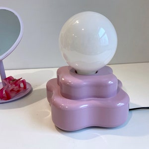 Wavy Lamp | Flower Lamp | Crystal Ball Lamp | Aesthetic Home Decor ...