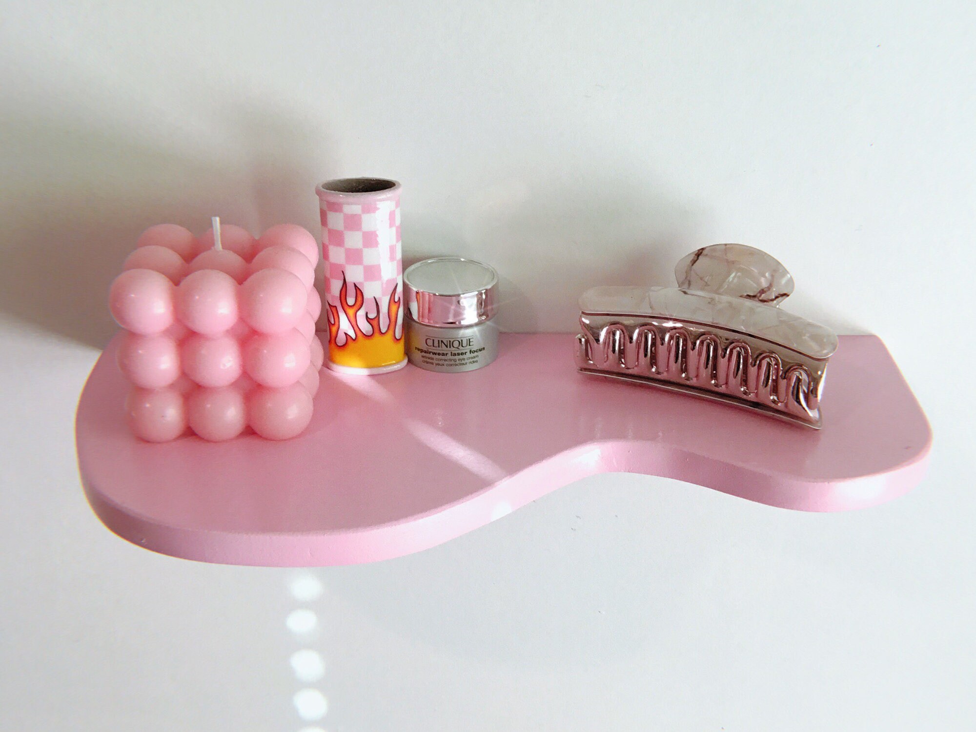 Wavy Shelf Squiggle Shelf Funky Decor Pastel Shelves - Etsy