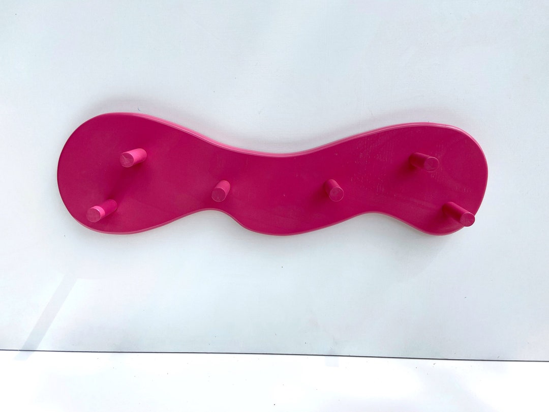 Wavy Wall Hook | Squiggle Wall Rack | Towel Hook | Aesthetic Home Decor | Coat Hook | Wall Decor ...