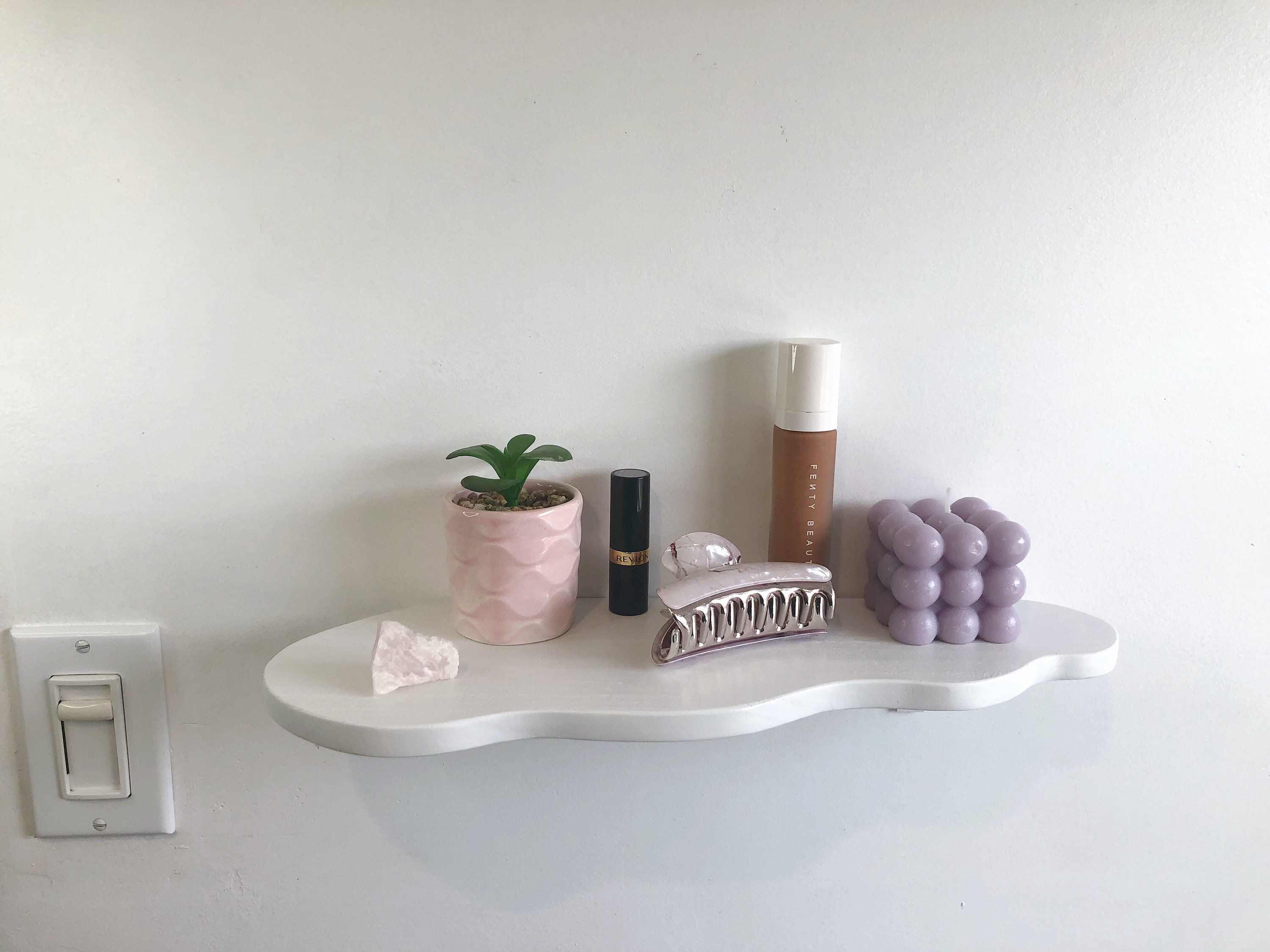 Wavy Shelf Cloud Shelf Squiggle Shelf Funky Decor - Etsy