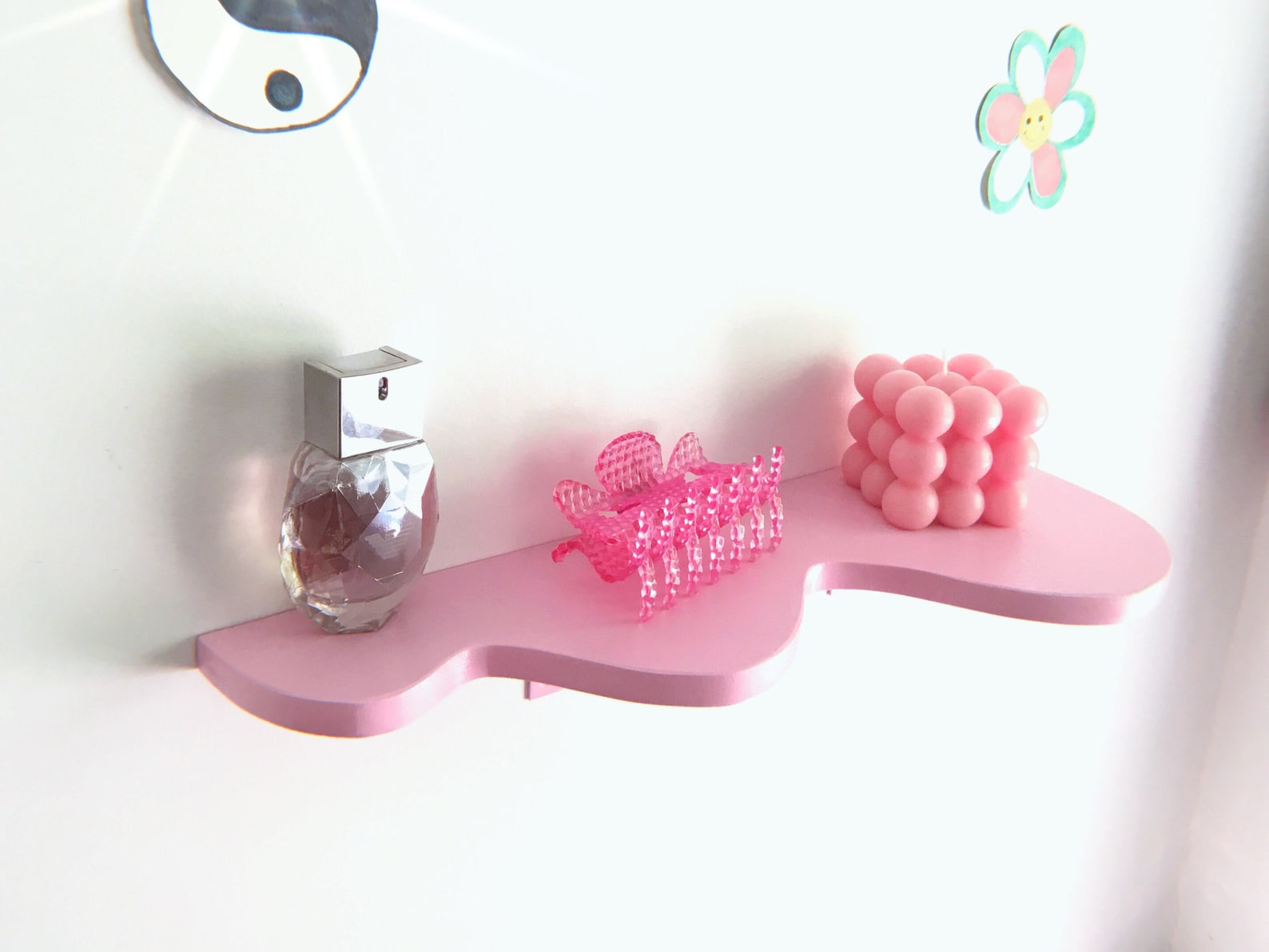 Wavy Shelf Squiggle Shelf Pastel Shelves Funky Decor - Etsy