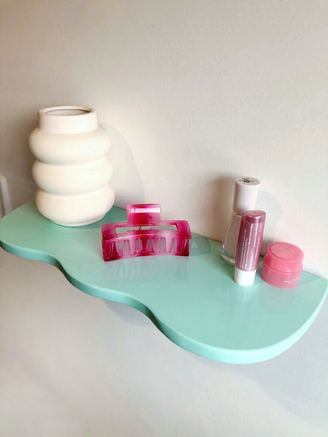 Wavy Shelf Squiggle Shelf Funky Decor Pastel Shelves - Etsy