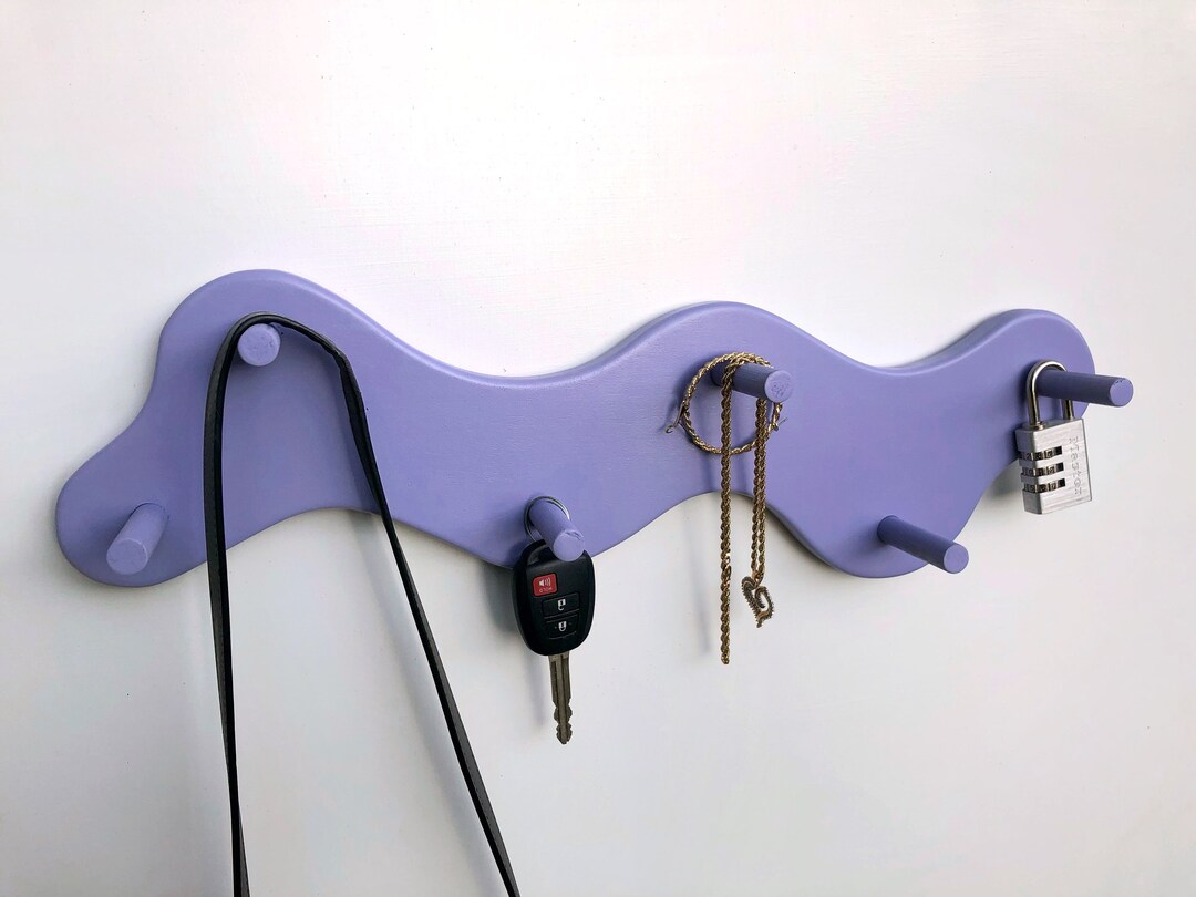 Wavy Wall Hook Squiggle Wall Rack Towel Hook Aesthetic Home Decor Coat Hook Wall Decor Funky ...