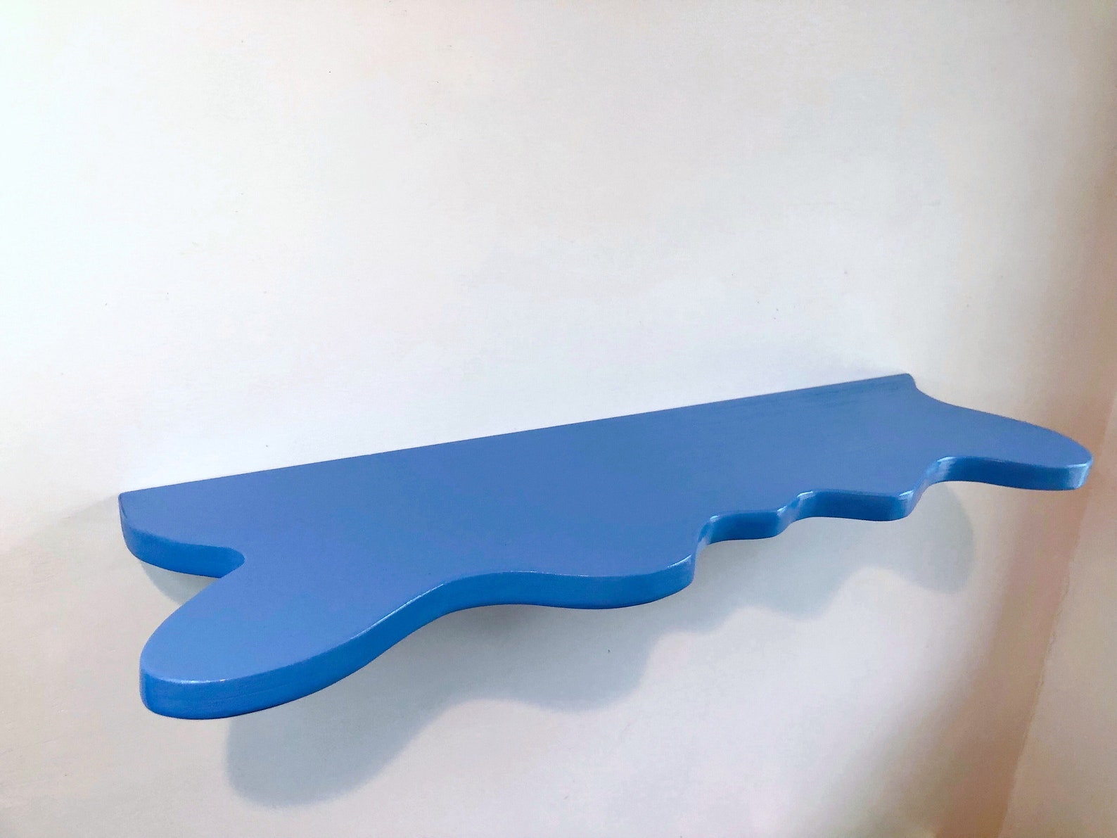 Wavy Shelf Squiggle Shelf Maximalist Funky Decor - Etsy