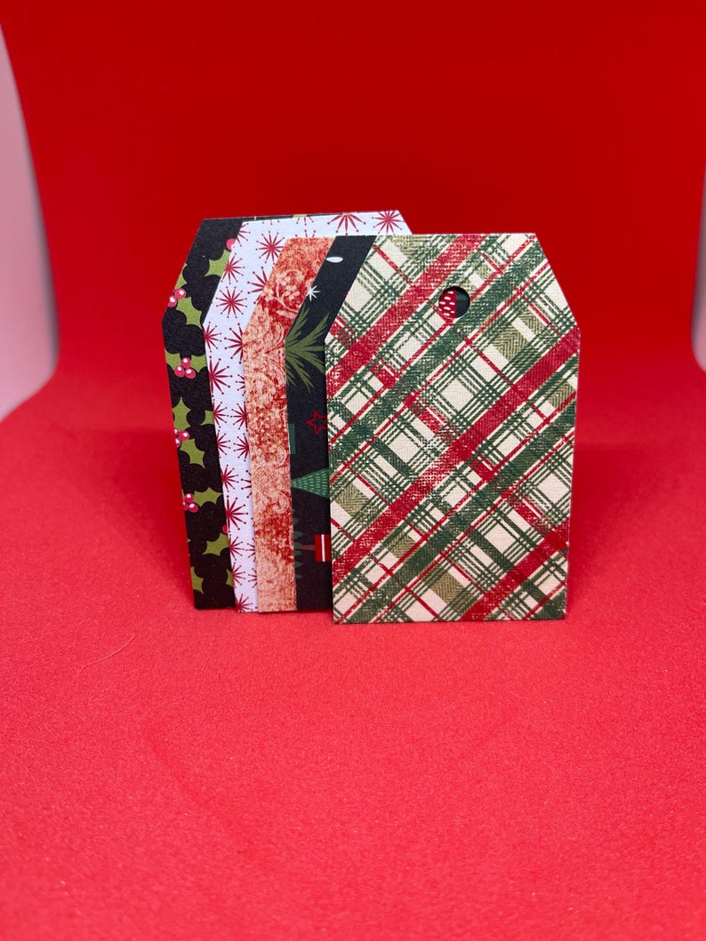 Paper Christmas Gift Tags - Etsy