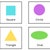 12 Rainbow Shapes Flash Cards, Shape Flashcards, Preschool Learning ...
