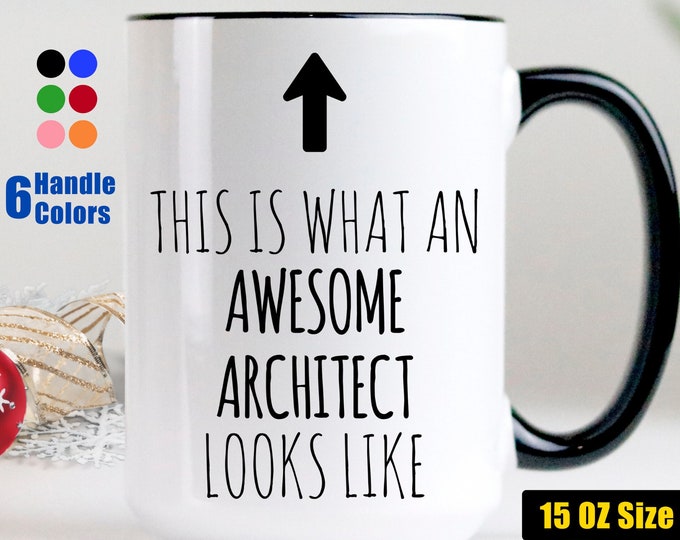 Architecture Mug, Gift for Architects, Architectural Cup [M251] - Etsy