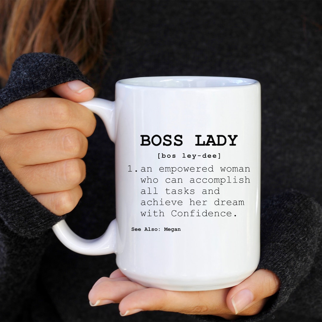 Funny Boss Gift, Female Boss Gift, Boss Lady Mug, Boss Coffee Mug, Gift ...