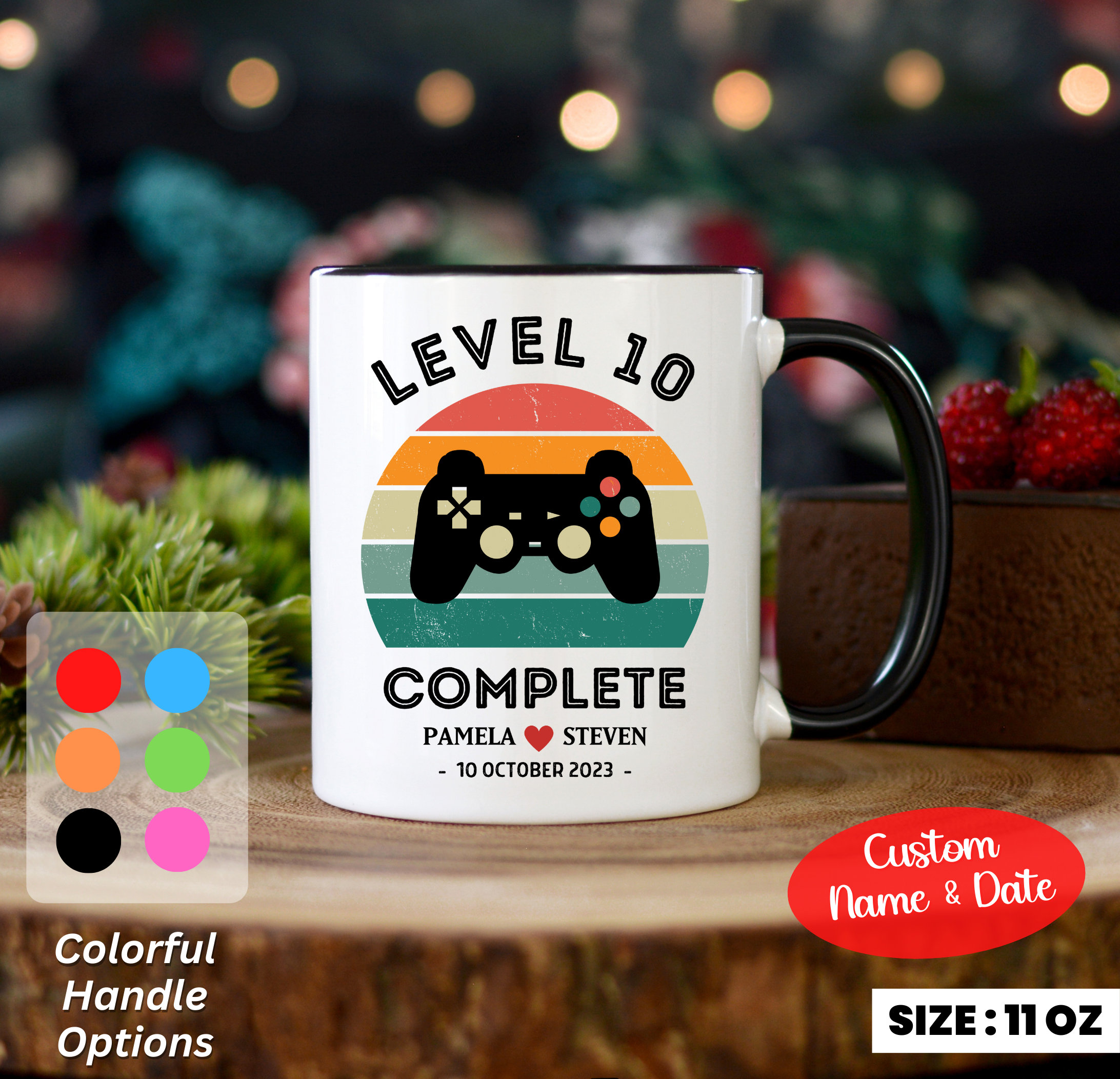 Level 10 Complete 10 Year Anniversary Mug 10th Wedding - Etsy