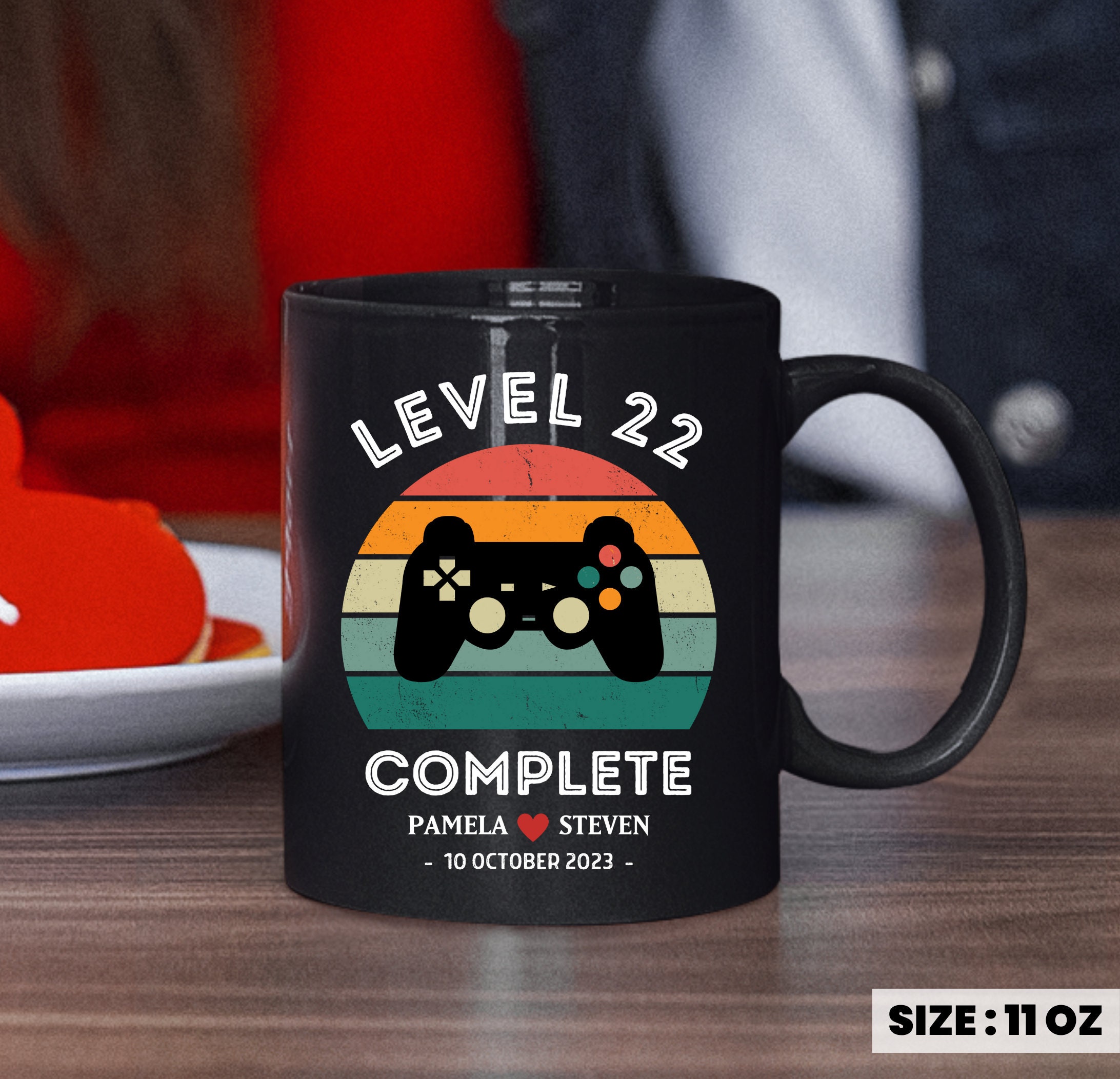 22nd Anniversary Gift Level 22 Complete Mug 22 Year - Etsy