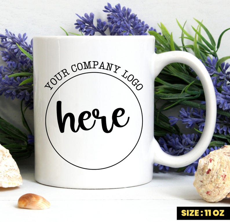 Custom Coffee Mugs, Personalized Mug, Custom Logo BLACK Mug, Bulk ...