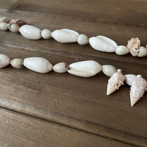 Vintage Shell Lei - Necklace - Rare LARGE Shells - 30” - Etsy