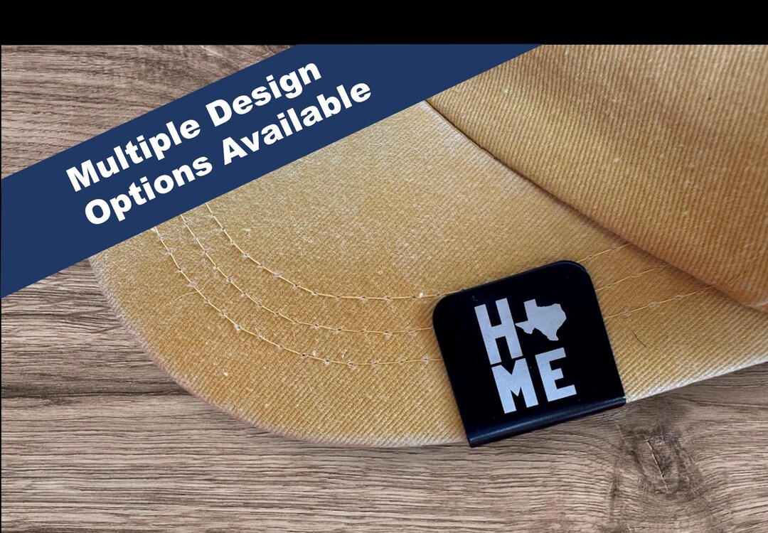 Laser Engraved Hat Clips - Etsy